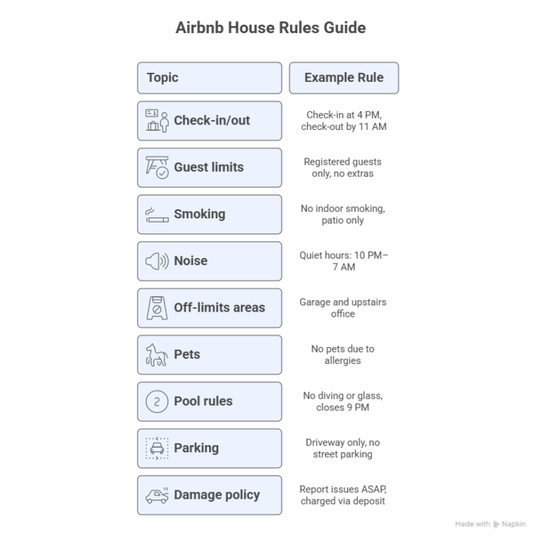 Airbnb House Rules Template: Copy Ours!